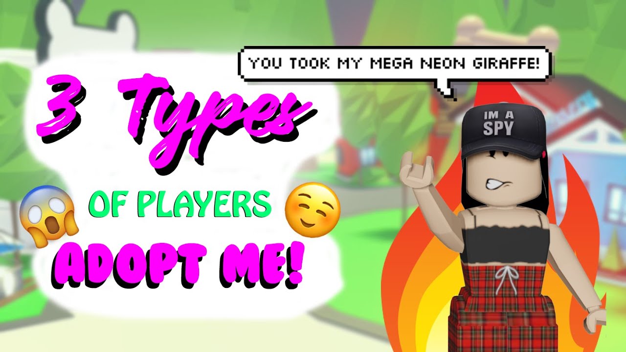 3 Types of *ADOPT ME* Players! :D | Roblox - YouTube