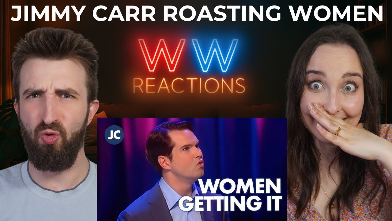 YOU CAN'T RECOVER FROM HIS STARE!┃Jimmy Carr Roasting Women┃REACTION ...