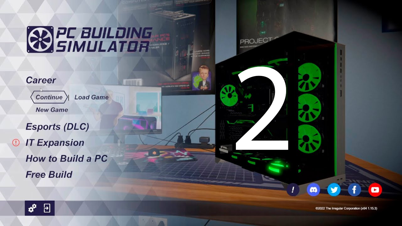 PC building simulator Gameplay part 2 (No commentary) - YouTube