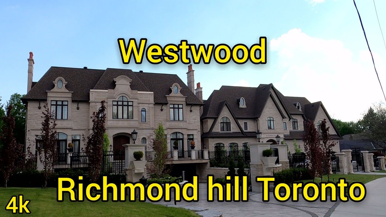 Westwood, Richmond Hill, Toronto Walking Tour - YouTube