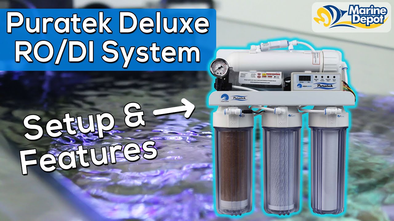 The Puratek Deluxe RO/DI Filter For Your Reef Tank | More Features For ...