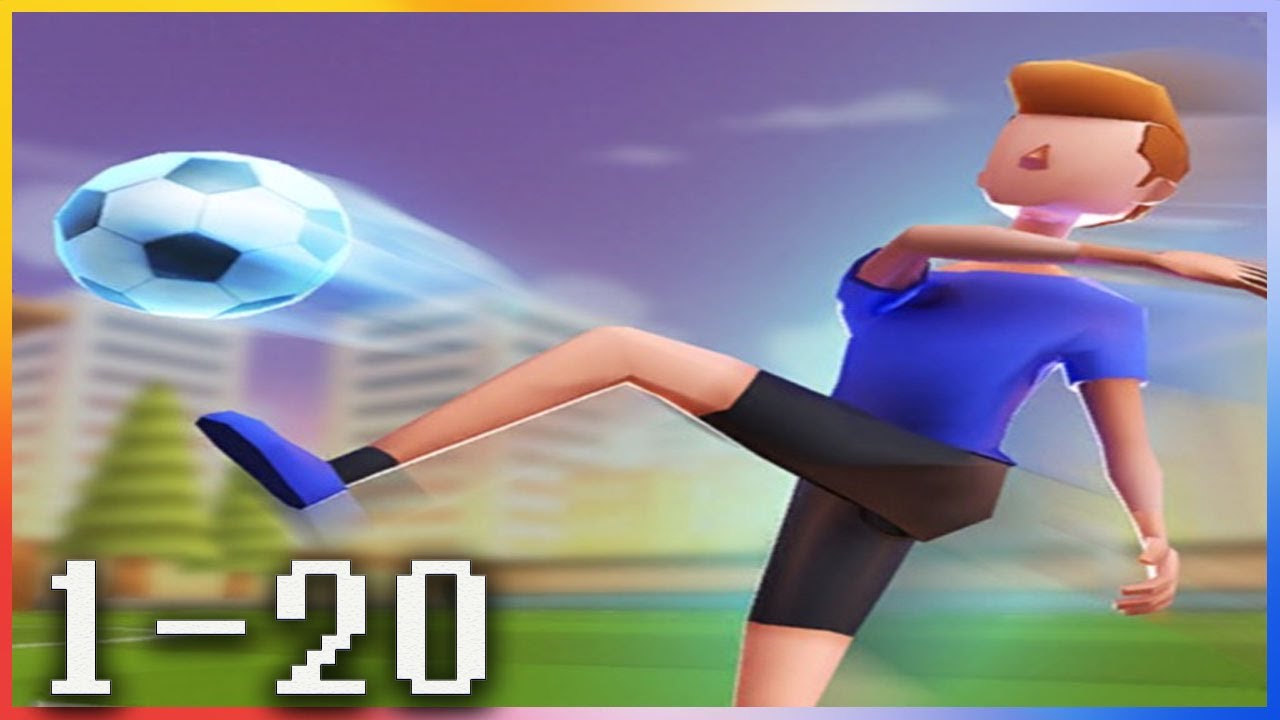 Flick Goal - Gameplay Walkthrough - Levels 1-20 - YouTube