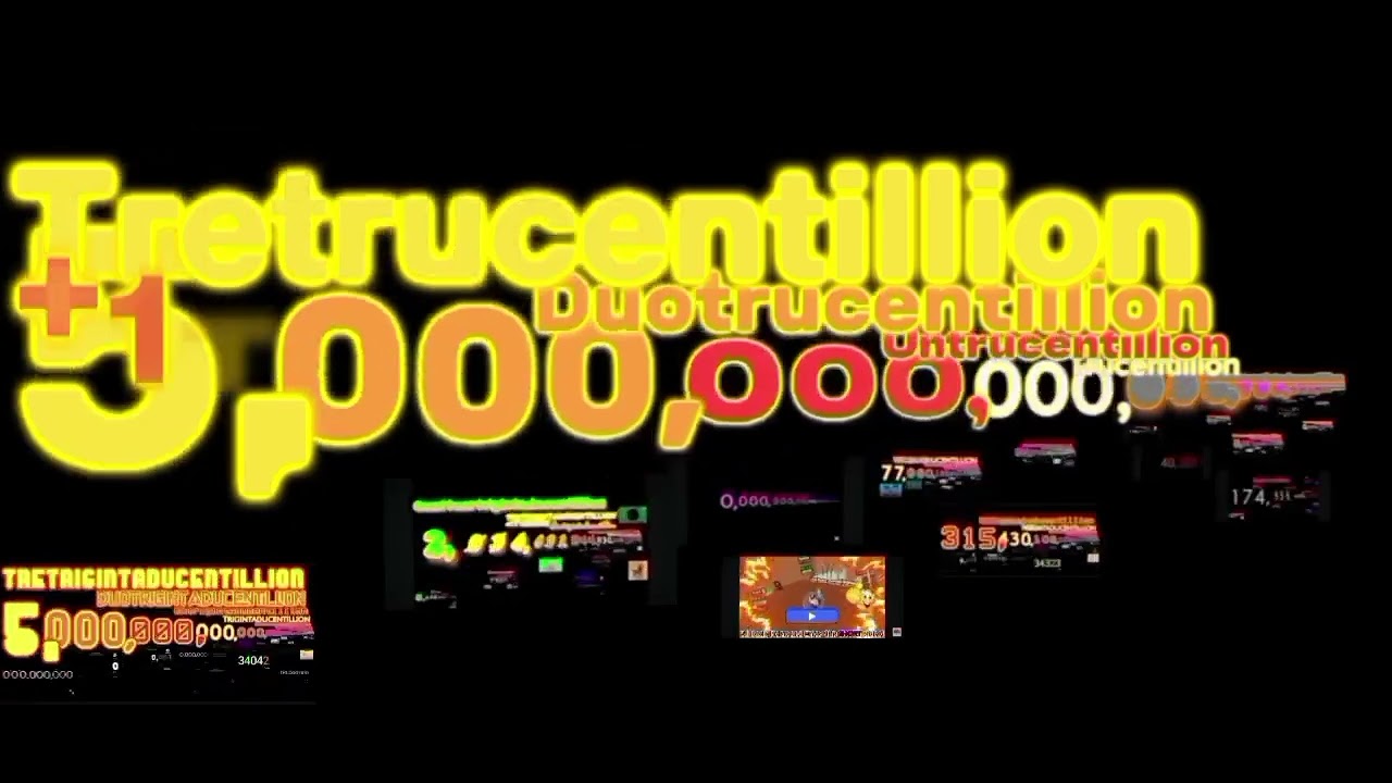 Numbers 1 to 1 Quattortrucentillion (304/400) Quadringentillion - YouTube