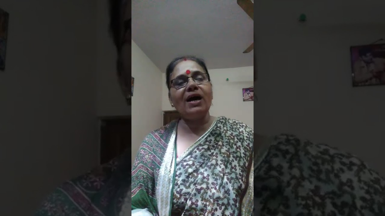 Mahalaya special## Suily fuler mala dole sarod prate buke oie!! 🙏🙏 ...