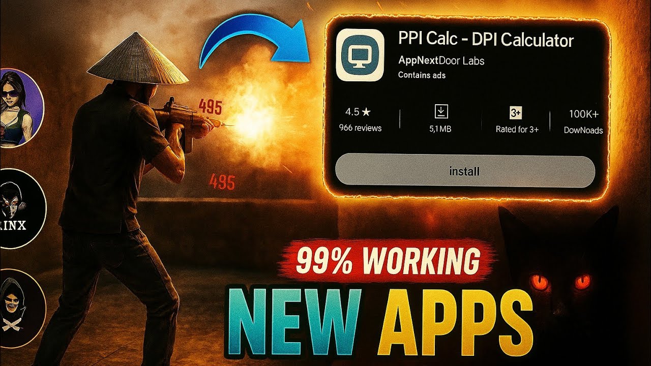 Free Fire 🔥 PPI Calculator tutorial 😱 Only Red Number 🎯 - YouTube