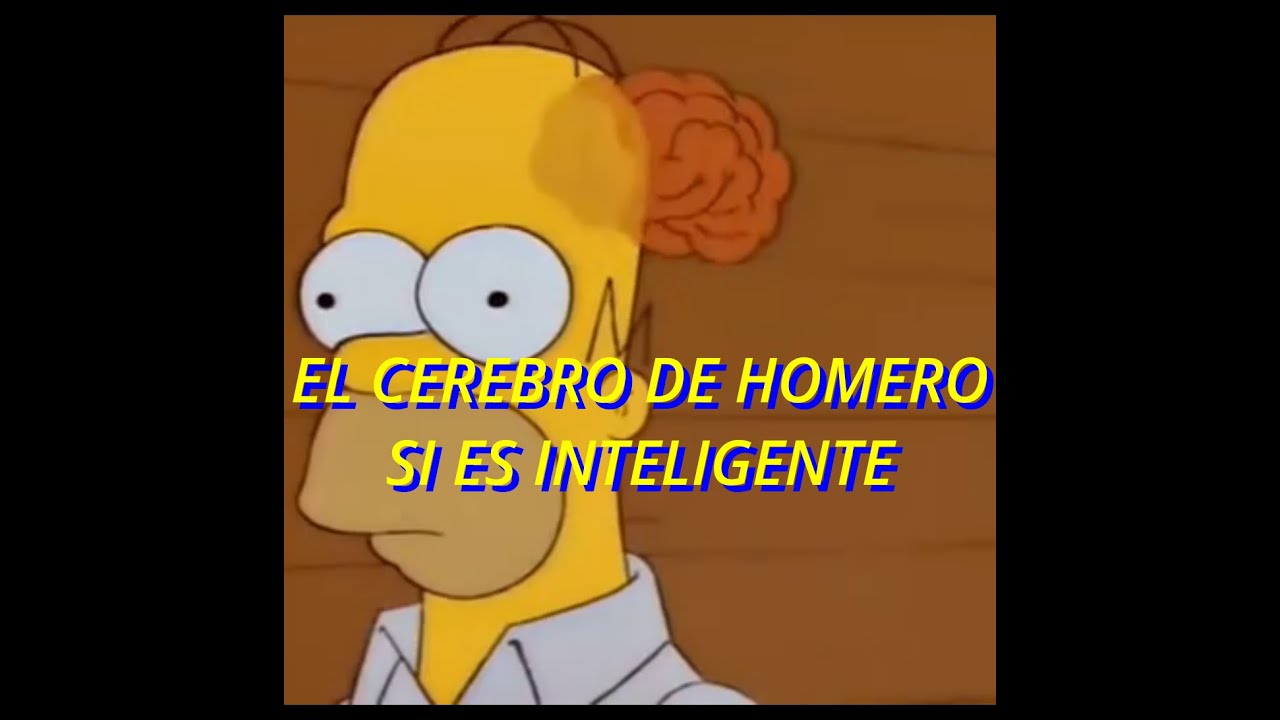 El cerebro de homero es inteligente | #shorts - YouTube
