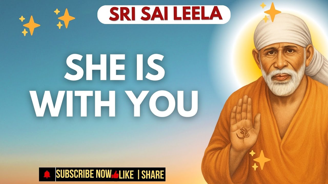 Sai Baba English | She Is With You | #saibabamessage #saibaba # ...