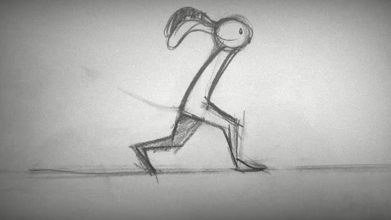 WALK CYCLE animation practice - YouTube