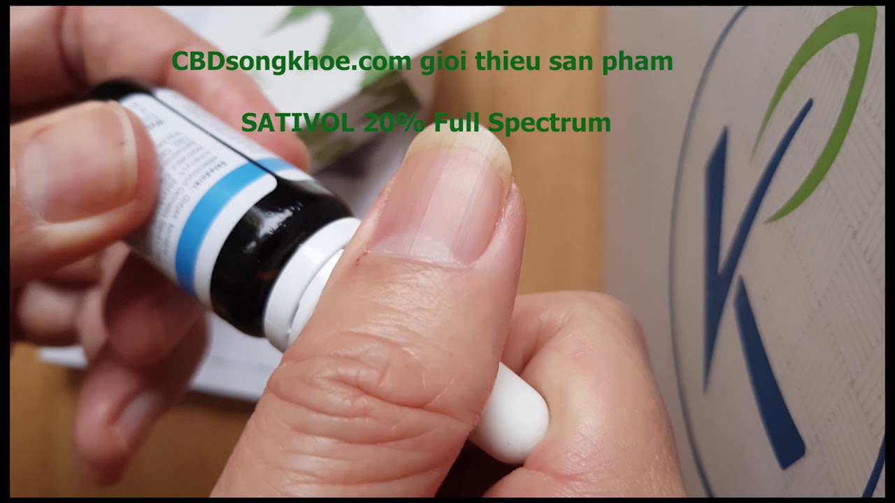 CBD hemp oil Sativol toàn phổ hàm lượng 20% dung tích 10ml Từ Ba lan ...