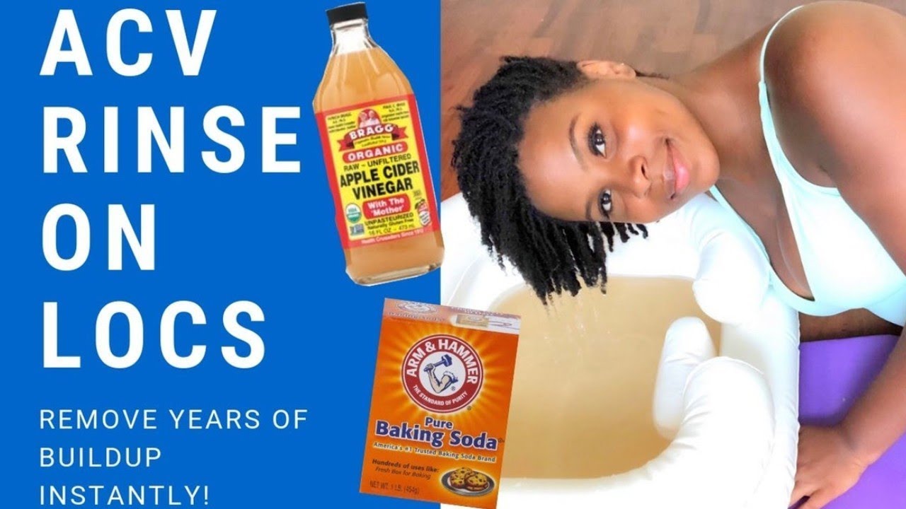 ACV RINSE ON LOCS😱😍| FIRST TIME RESULTS | HIGHLY RECOMMEND!!! - YouTube
