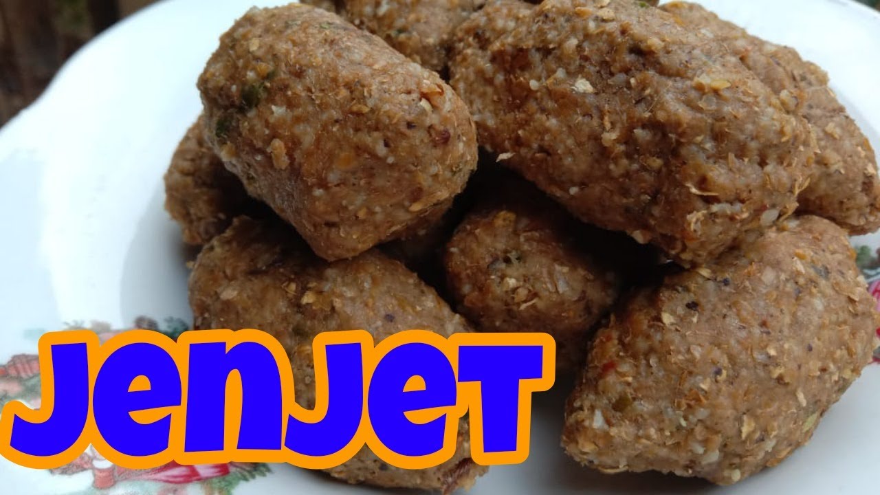 JENJET|| MAKANAN DARI BEKATUL JAGUNG| DEDAK JAGUNG|| MAKANAN JAMAN DULU ...