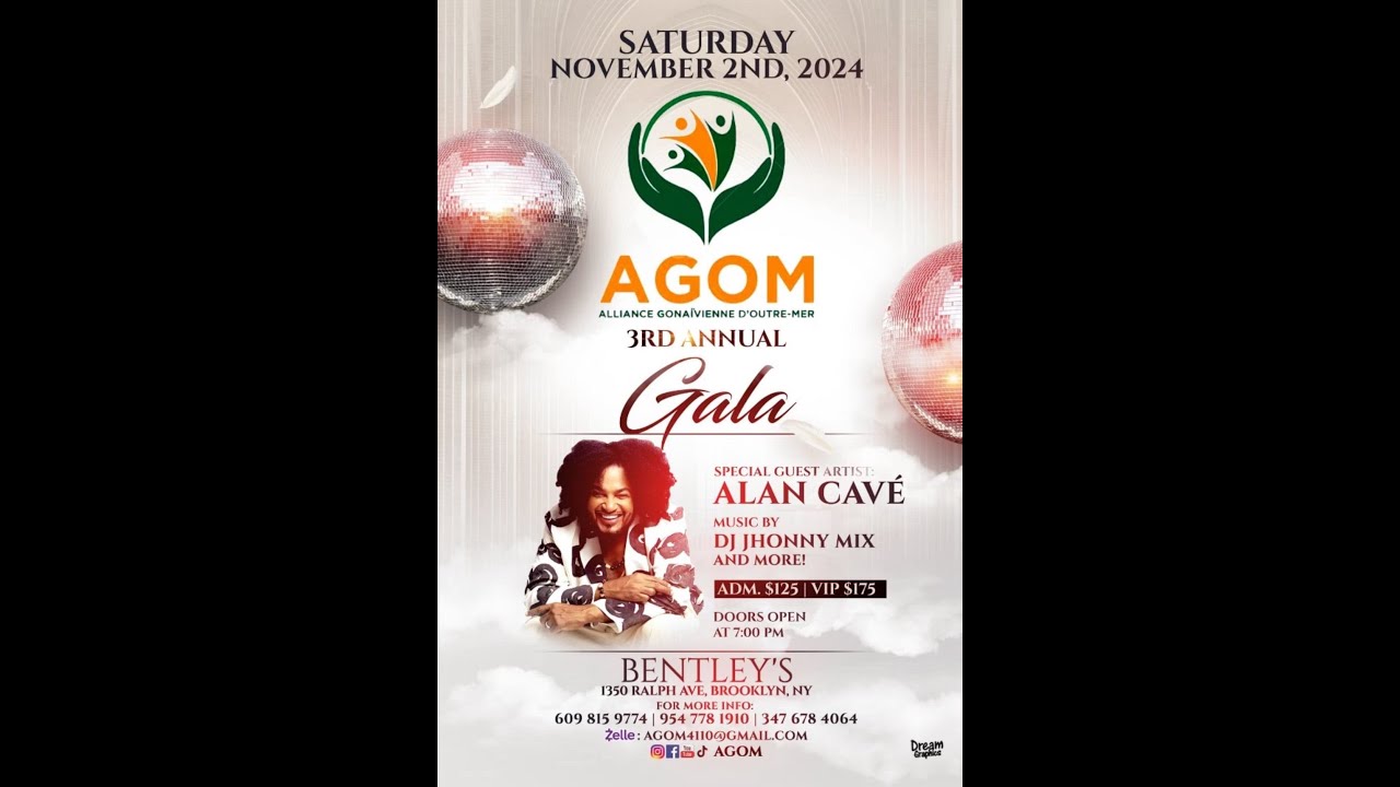 Alliance Gonaivienne D'Outre-mer (AGOM) 3rd Annual Gala in NYC - YouTube