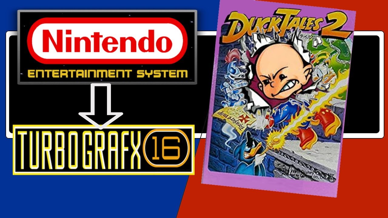 Playing Nes games on your Turbografx 16 - YouTube