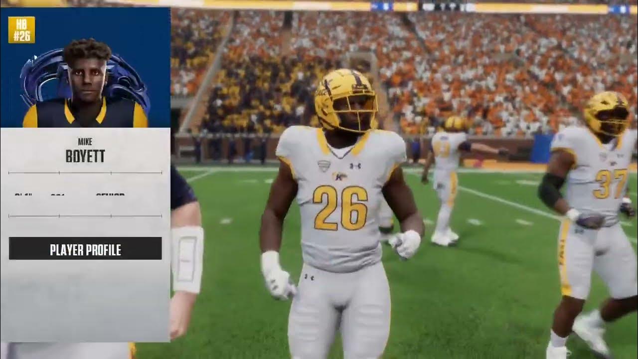 College Football 25: Dynasty Mode Kent State Vs #23 Tennessee Game 3 (Season 15) - YouTube