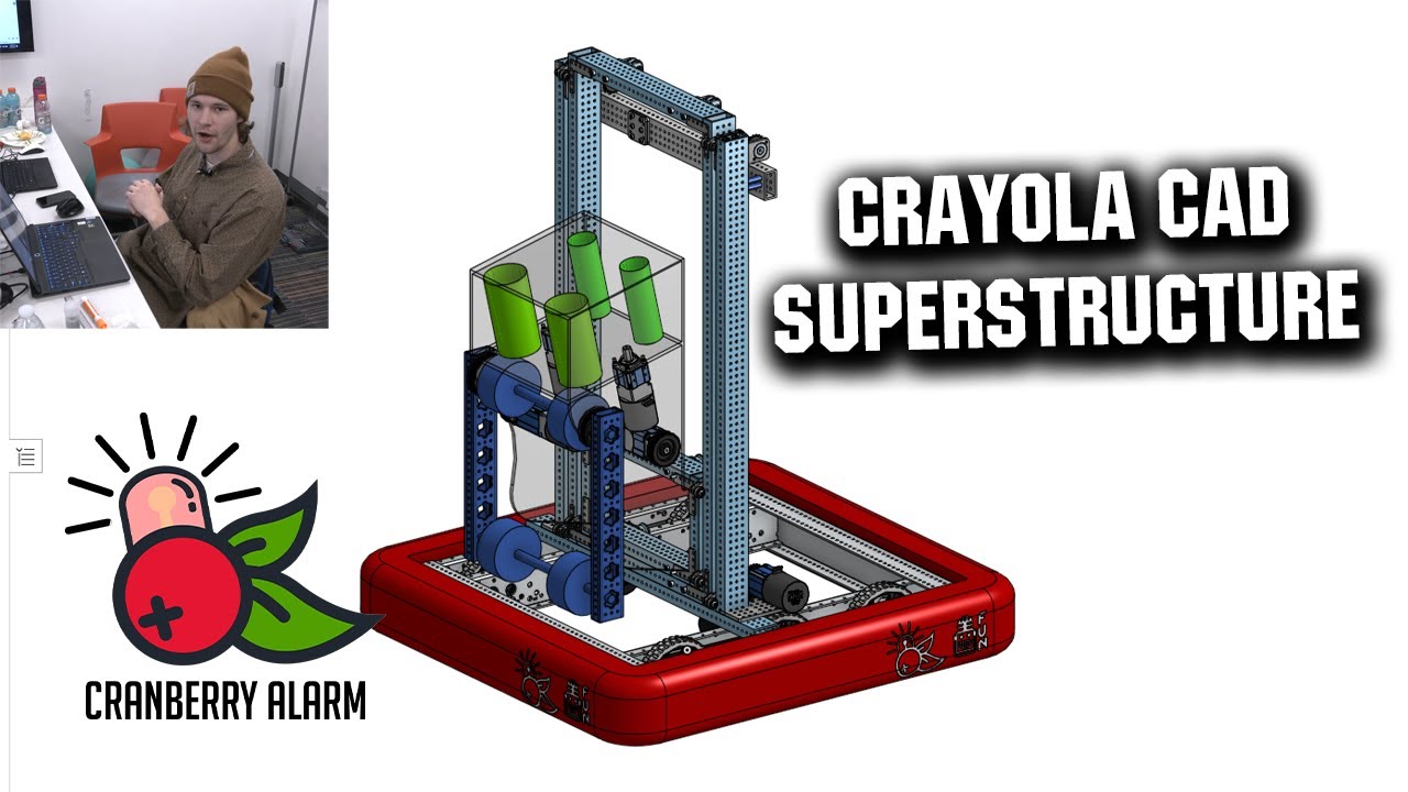(Ad Free) Crayola CAD Superstructure | Cranberry Alarm | Robot in 3 Days | REEFSCAPE | Ri3D ...