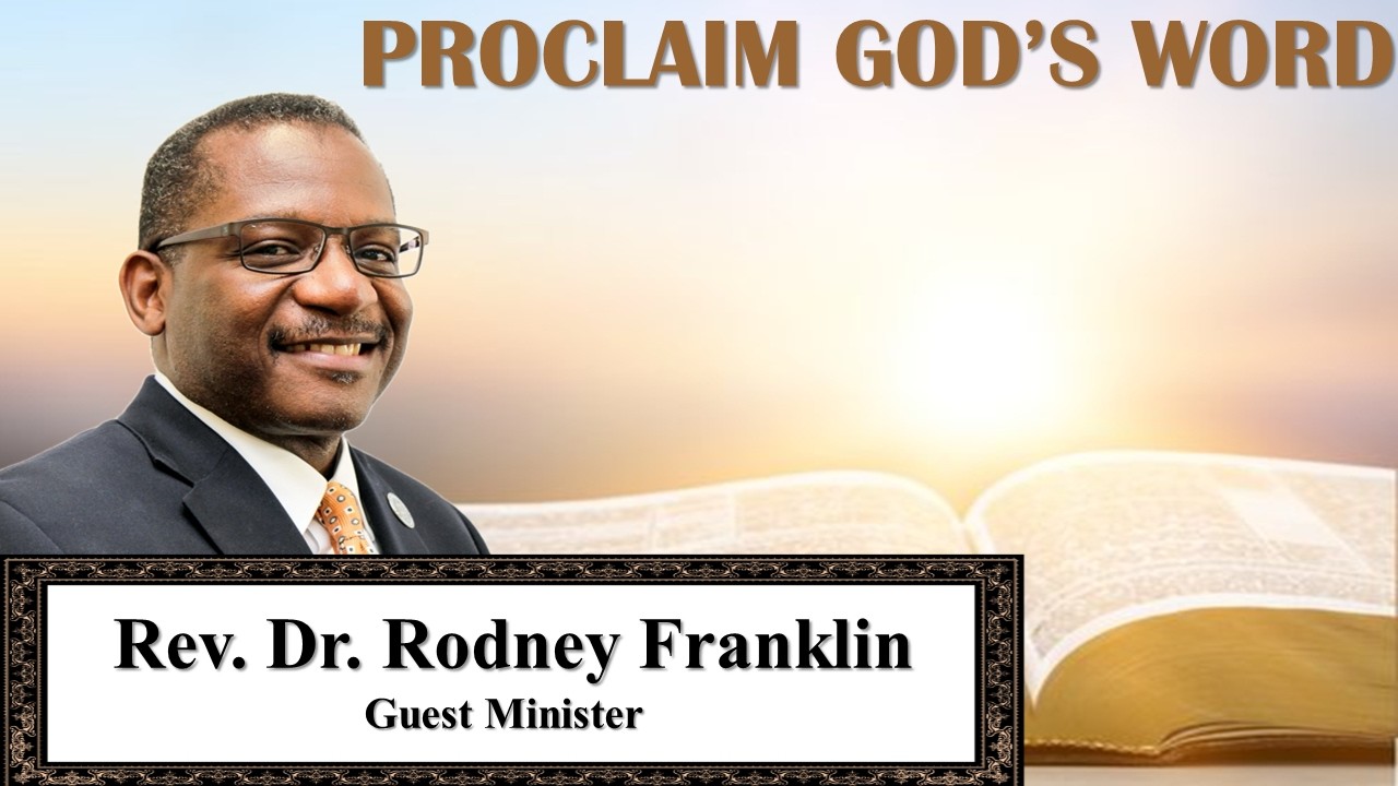 " Why You are Here " - Rev. Dr. Rodney Franklin - YouTube
