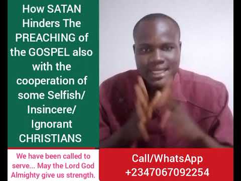 𝗛𝗼𝘄 𝗦𝗮𝘁𝗮𝗻 𝗛𝗶𝗻𝗱𝗲𝗿𝘀 𝗧𝗵𝗲 𝗣𝗥𝗘𝗔𝗖𝗛𝗜𝗡𝗚 𝗼𝗳 𝘁𝗵𝗲 𝗚𝗢𝗦𝗣𝗘𝗟 𝗮𝗹𝘀𝗼 𝘄𝗶𝘁𝗵 𝘁𝗵𝗲 𝗰𝗼𝗼𝗽𝗲𝗿𝗮𝘁𝗶𝗼𝗻 ...