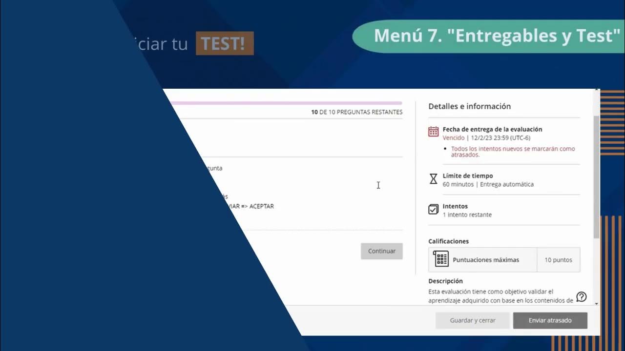 ¿Cómo realizar el Test? - YouTube