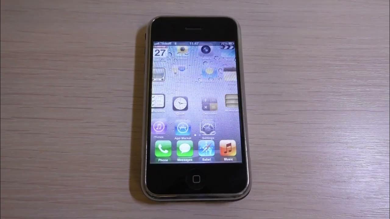iPhone 2G Incoming Call ios 5 - YouTube