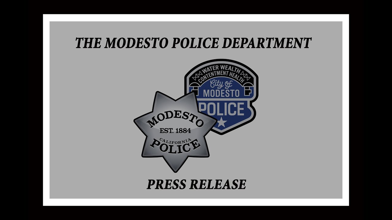 Video Press Release by Modesto Police Department - YouTube