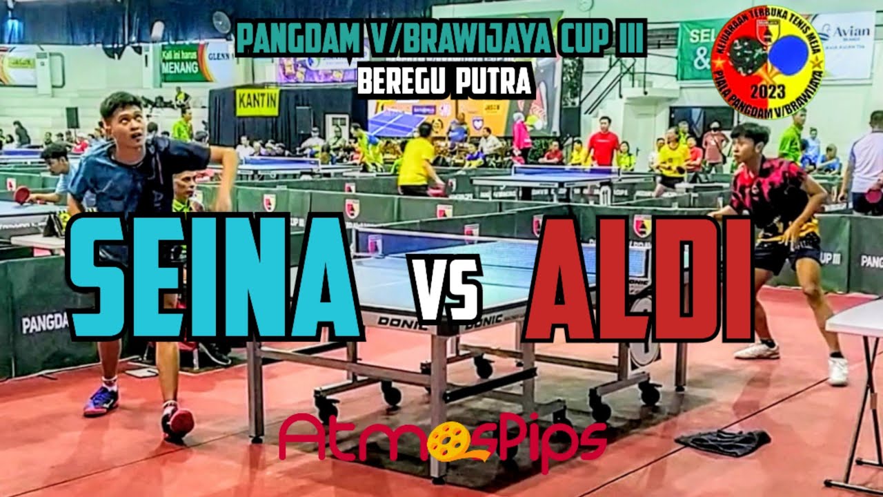 SEINA (Arwana Jaya B) vs ALDI (Trimitra A) 🏓🏓 32 Besar Beregu Putra ...