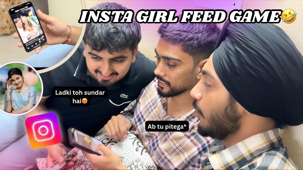 INSTA GIRLS FEED GAME | game vlog* - YouTube