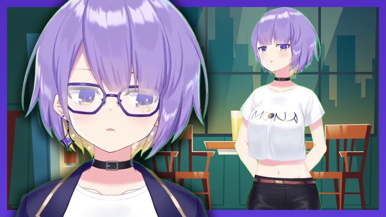 Moona's new outfit highlights - YouTube