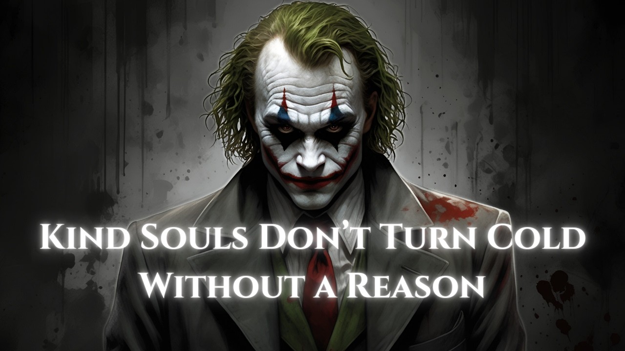 You Were Kind. They Mistook It for Weakness | Joker Motivation - YouTube