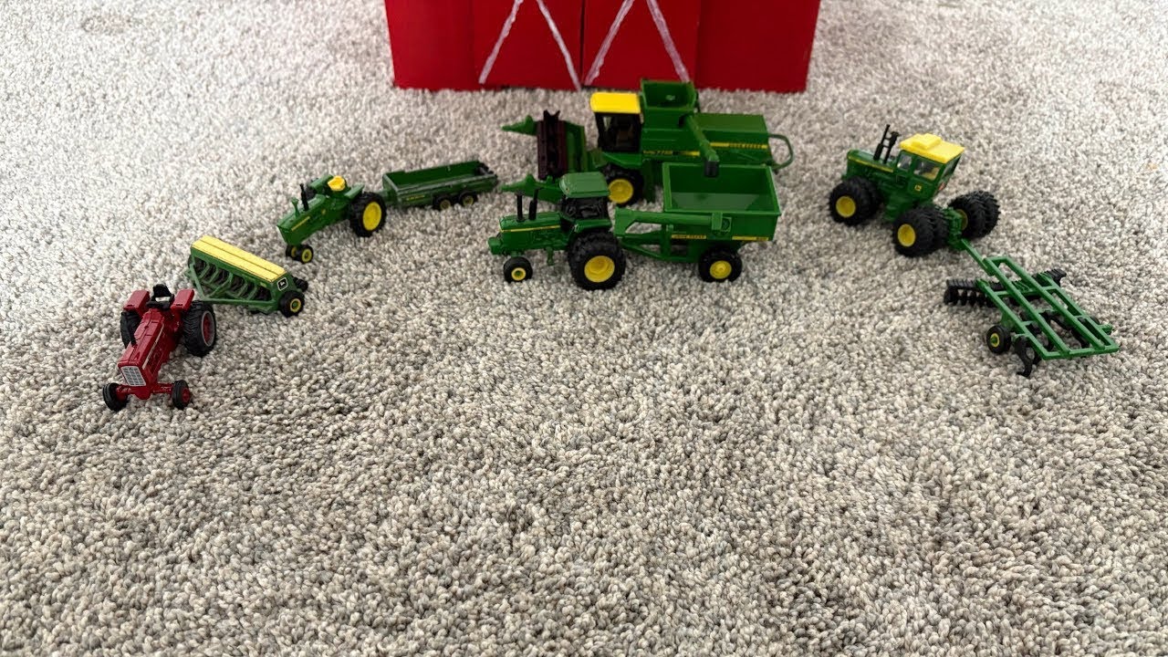 Full year of 80s farming stop motion @BrothersDirtFarm - YouTube