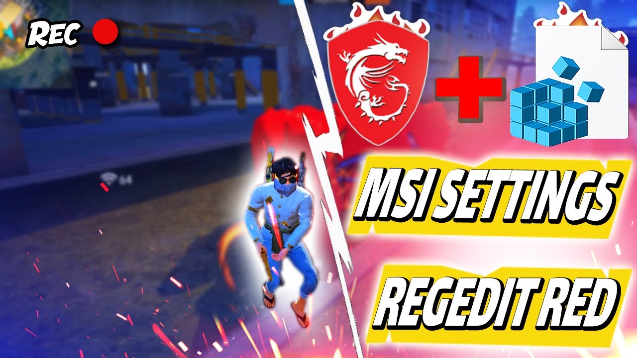 اقوي ريجيديت واعدادات محاكي ام اس اي (للهيد شوت فقط) BEST REGEDIT ...