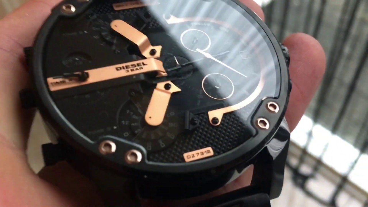 Diesel DZ7312 Mr Daddy 2.0 horloge: een XXL herenhorloge met 4 ...