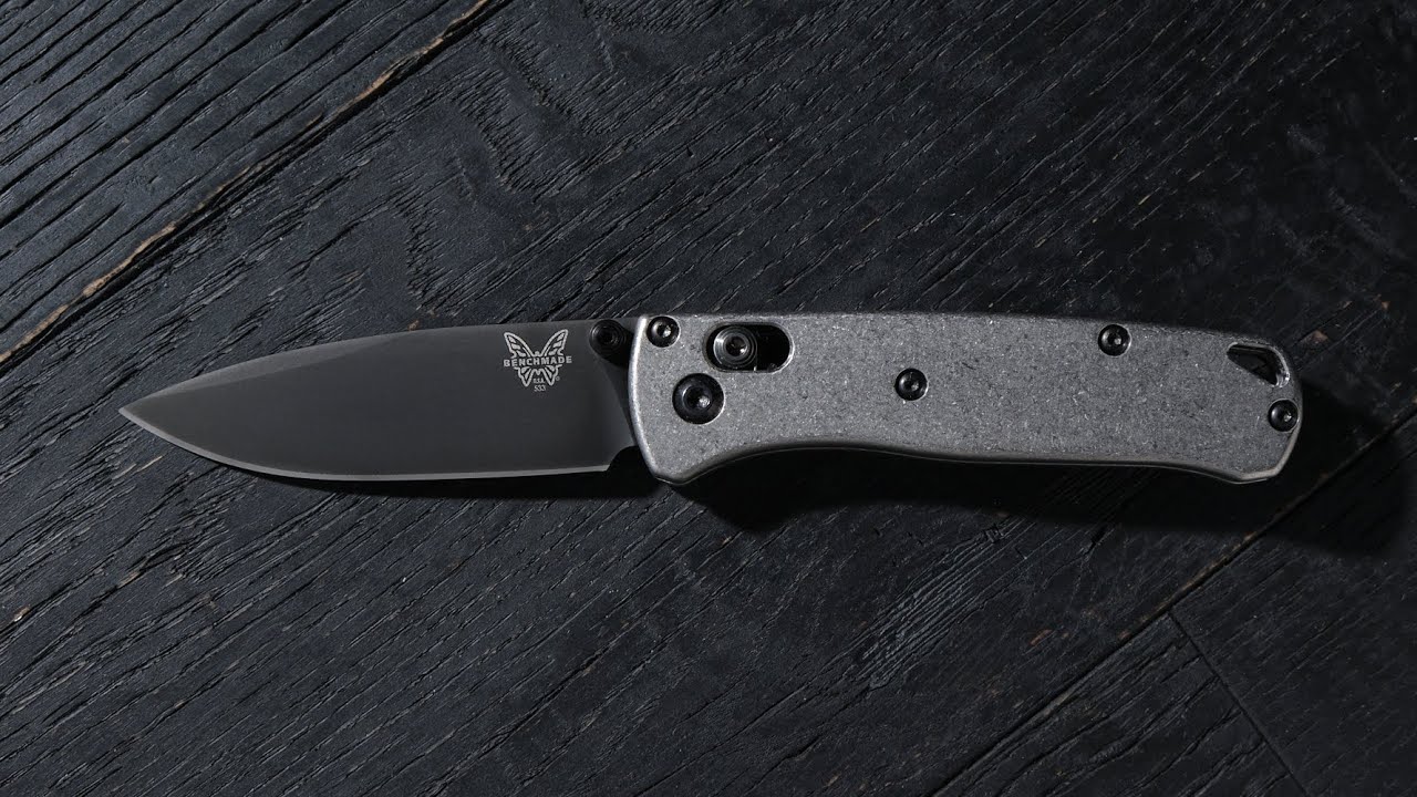 Flytanium Scales for the Benchmade Mini Bugout! - YouTube