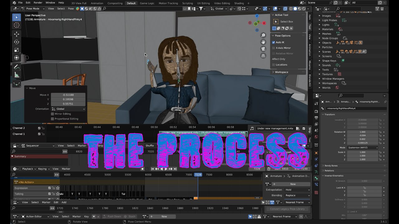 I Learned 3d Modeling And Animations Using Blender Youtube