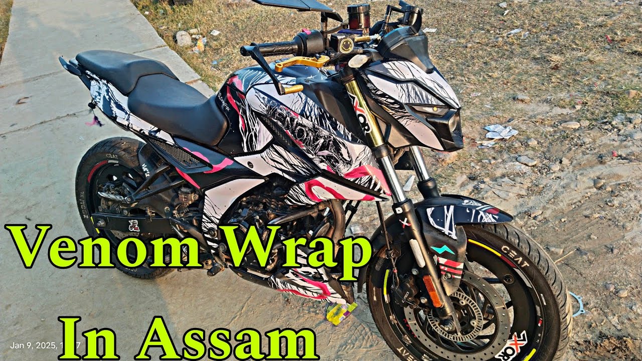 Pulsar N160 Full Body wrap || Pulsar N160 Modified Venom Look ...