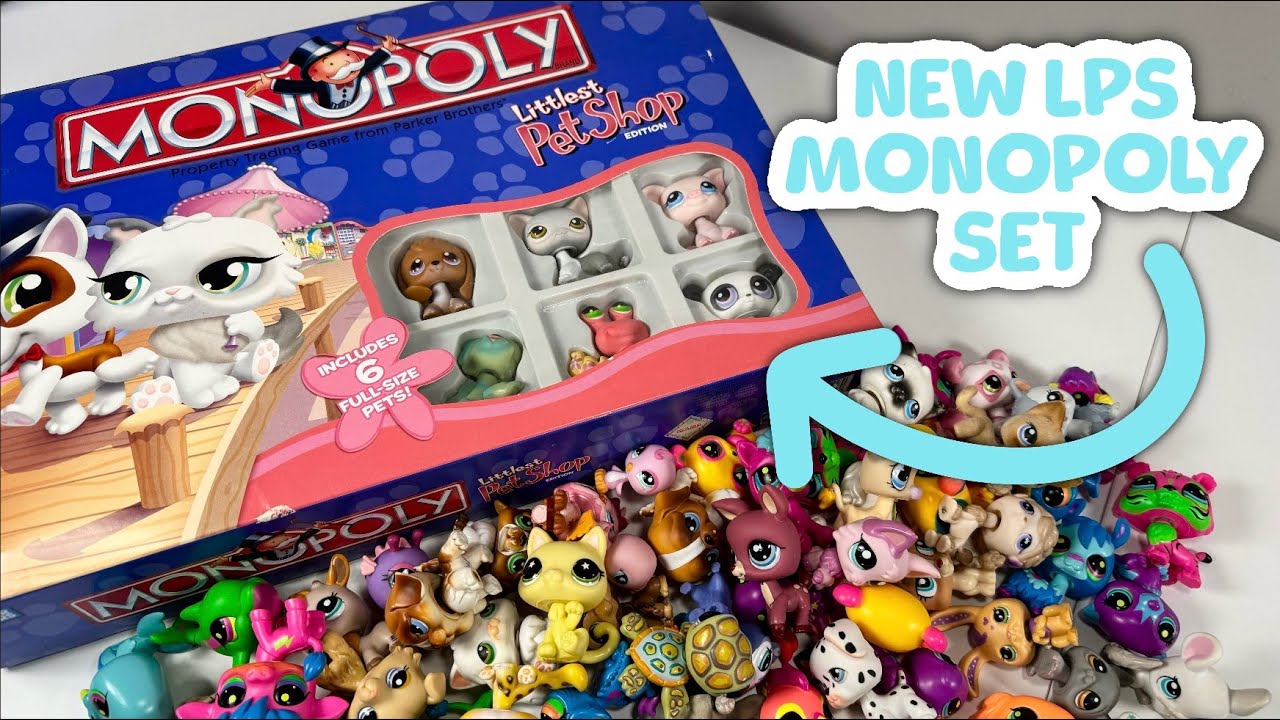 new lps monopoly set? | + giveaway winners | Mail Time 2 | Littlest Pet ...