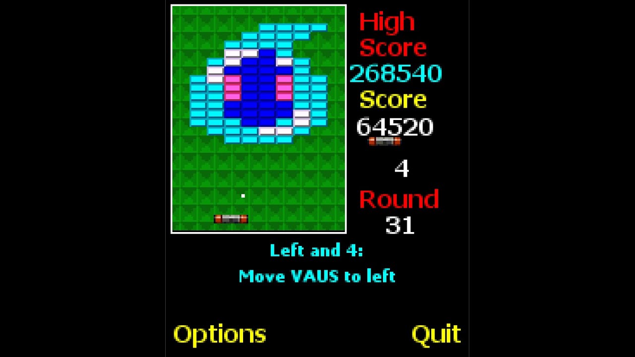 Arkanoid (Java ME) - Playthrough - YouTube