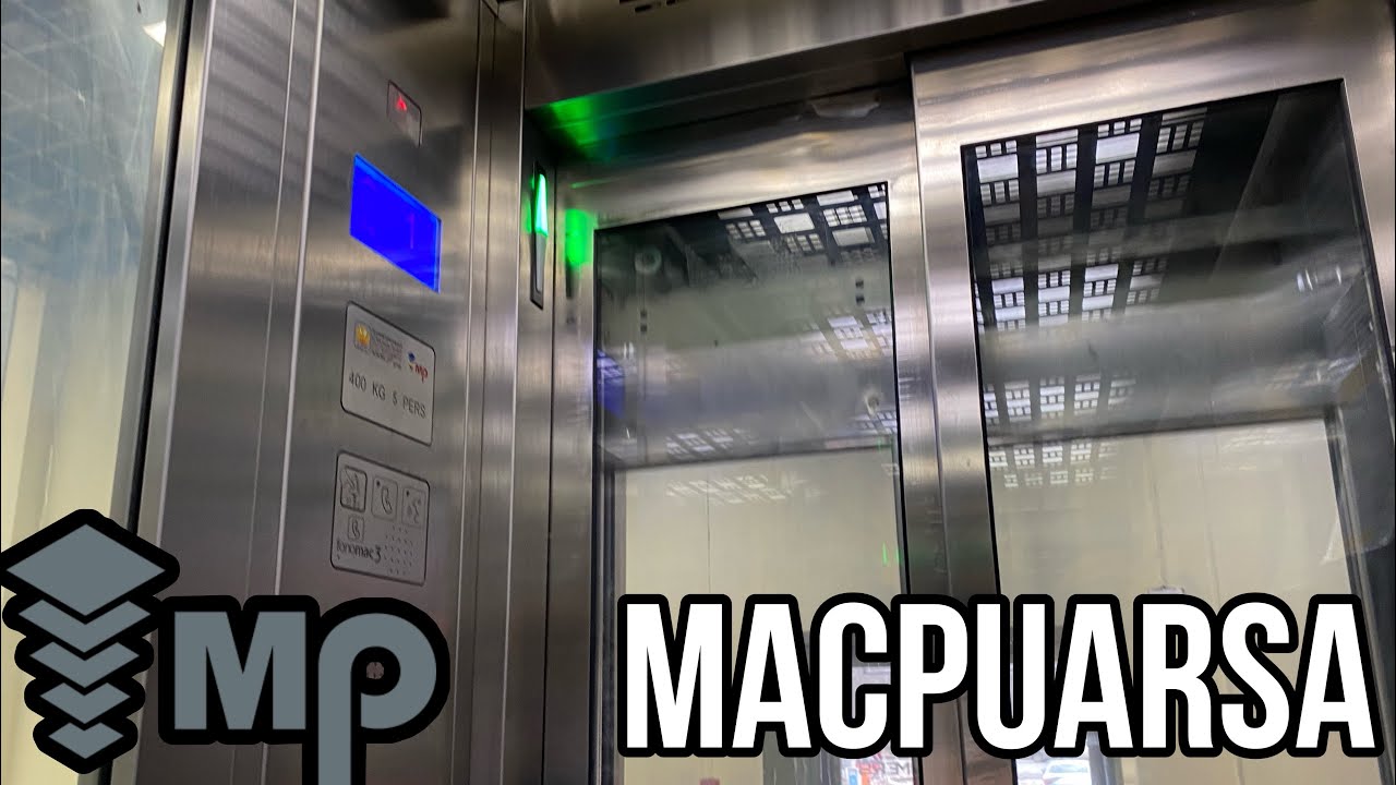 Маленький панорамный лифты MacPuarsa (MP Lifts) @ ТЦ Шоколад - YouTube