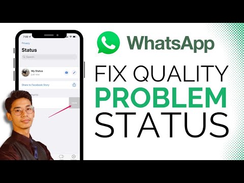 WhatsApp Status Quality Problem iPhone