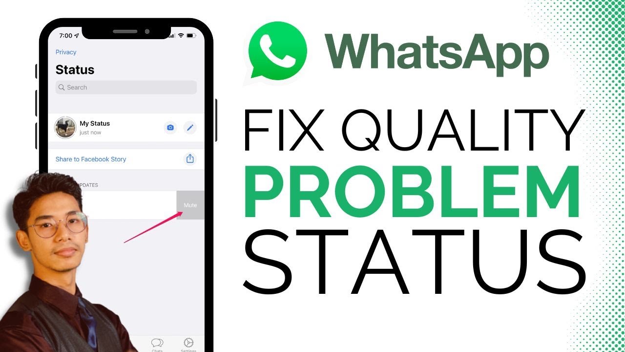 WhatsApp Status Quality Problem iPhone - YouTube