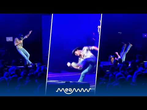 Tim McGraw Falls Hard on His Back During Concert, But Never Stops Singing
