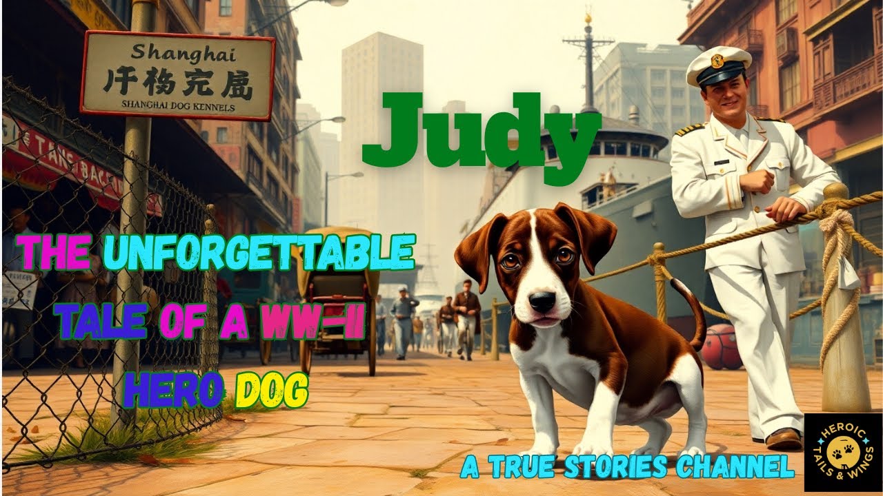 Judy - The Unforgettable Tale of a WWII Hero Dog - YouTube
