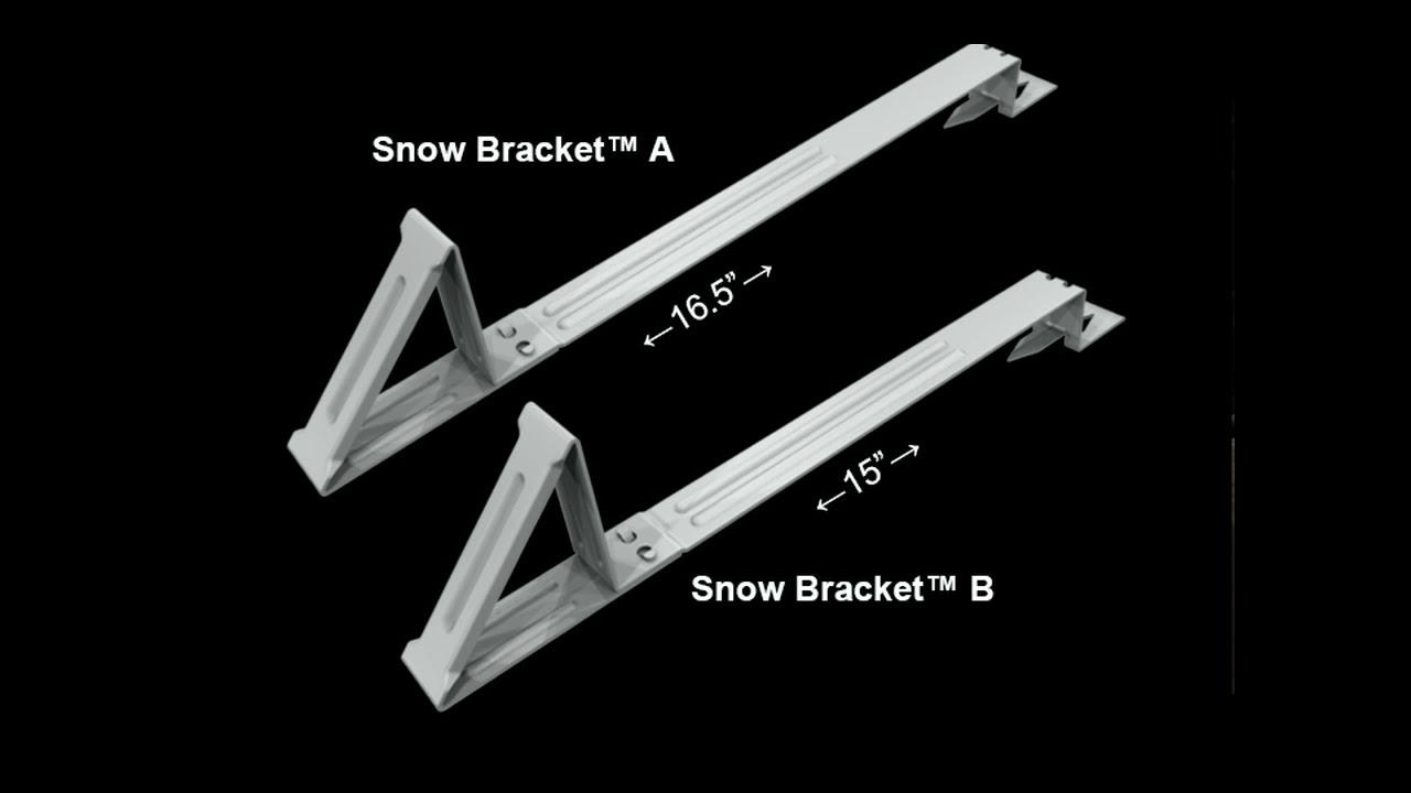 How to install Snow Bracket™ A & B - YouTube
