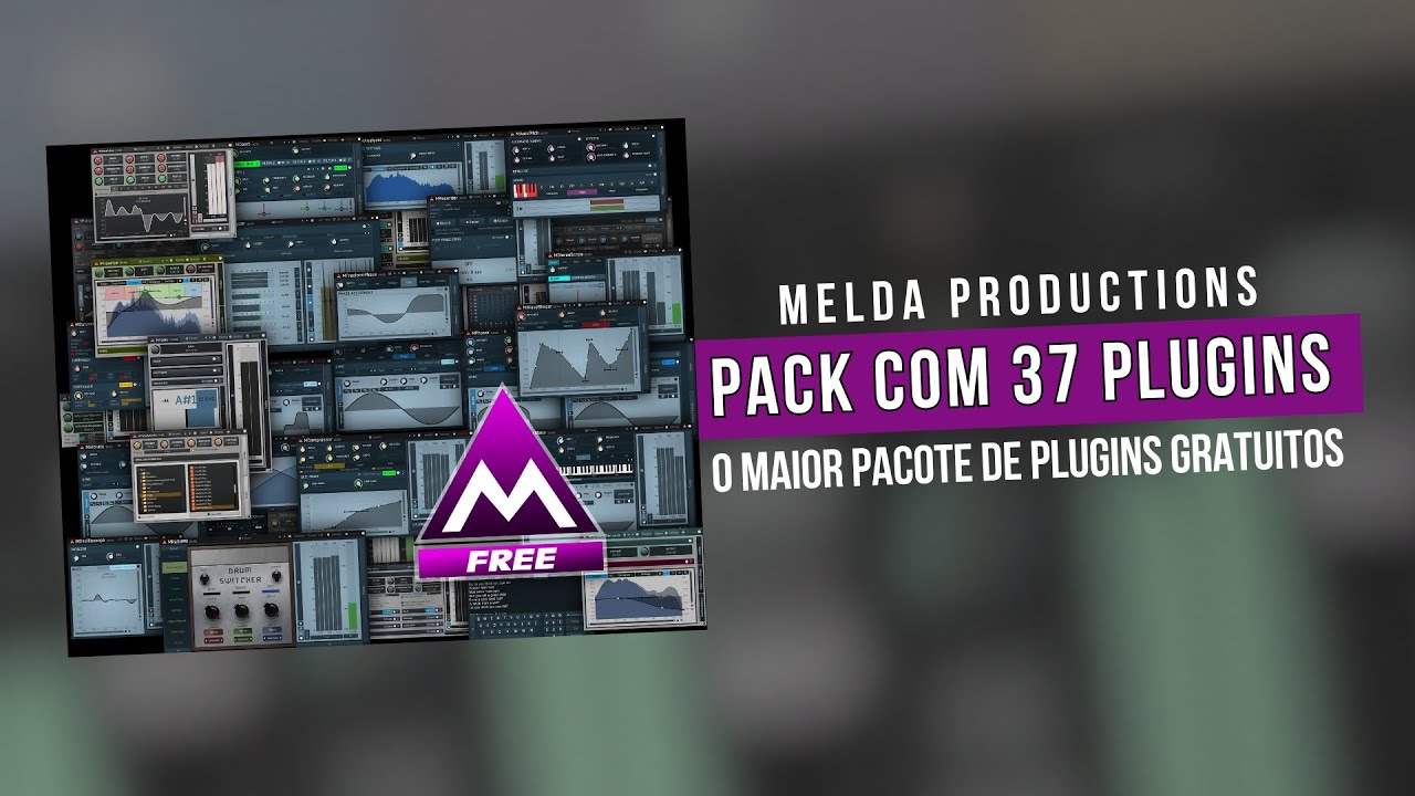 37 Plugins Gratuitos na Nova Versão do Pack da Melda Productions - YouTube