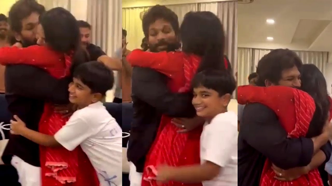 Allu Arjun Very Emotional Moments After Winning National Award Allu