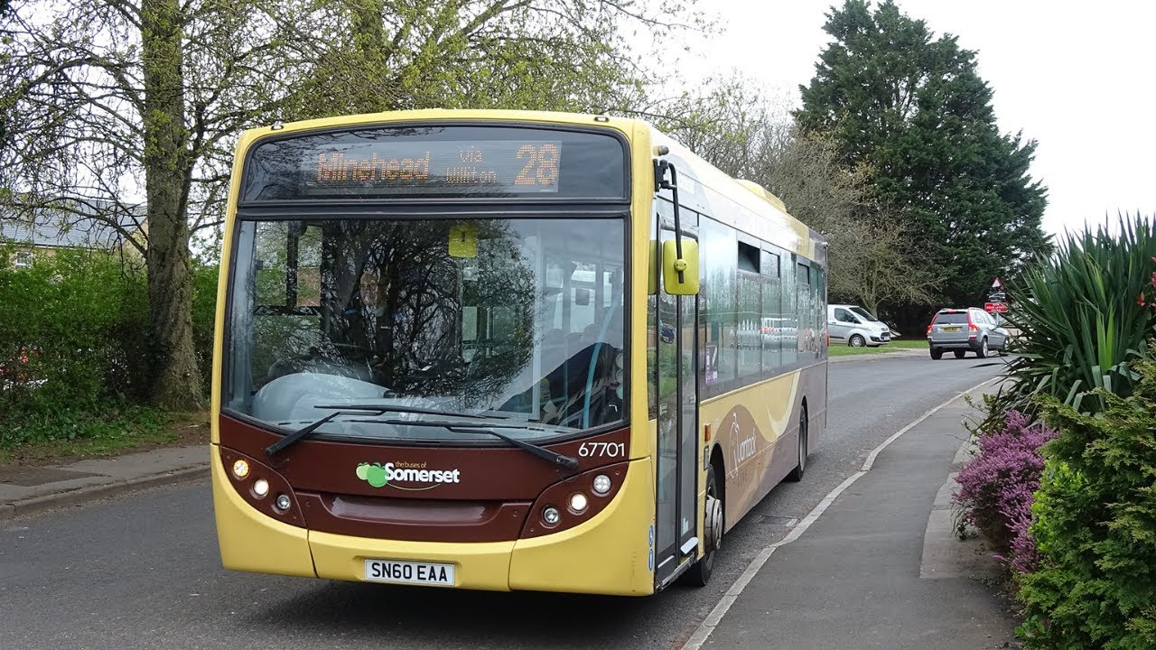 Alexander Dennis Enviro 300 (28 to Minehead) SN60 EAA/67701//First Bus ...