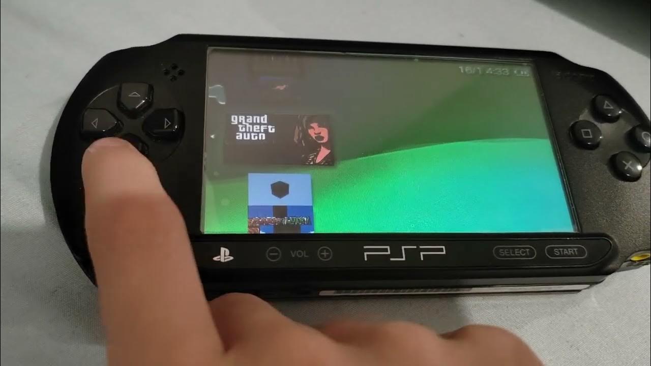 тыст playstation portable psp e1008 - YouTube