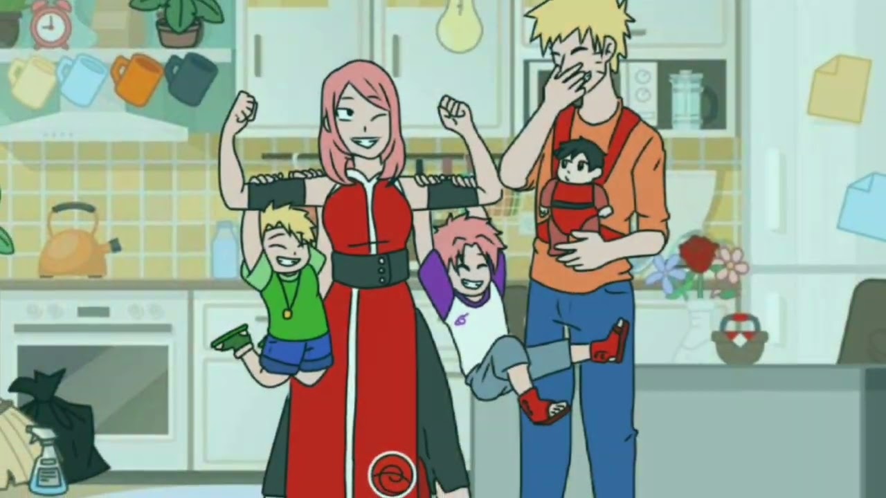 Tadaima/cheguei/Meme/Familia sasunarusaku🍅🍥🌸 - YouTube