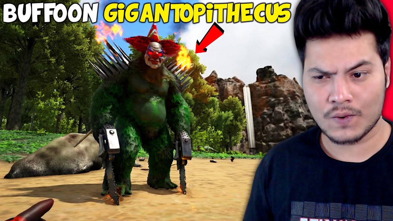Taming Buffon Gigantopithecus - Ark Survival Evolved - Primal Fear ...