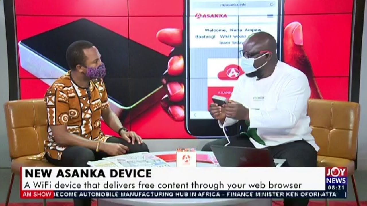 New Asanka Device - AM Show on Joy News (24-7-20) - YouTube