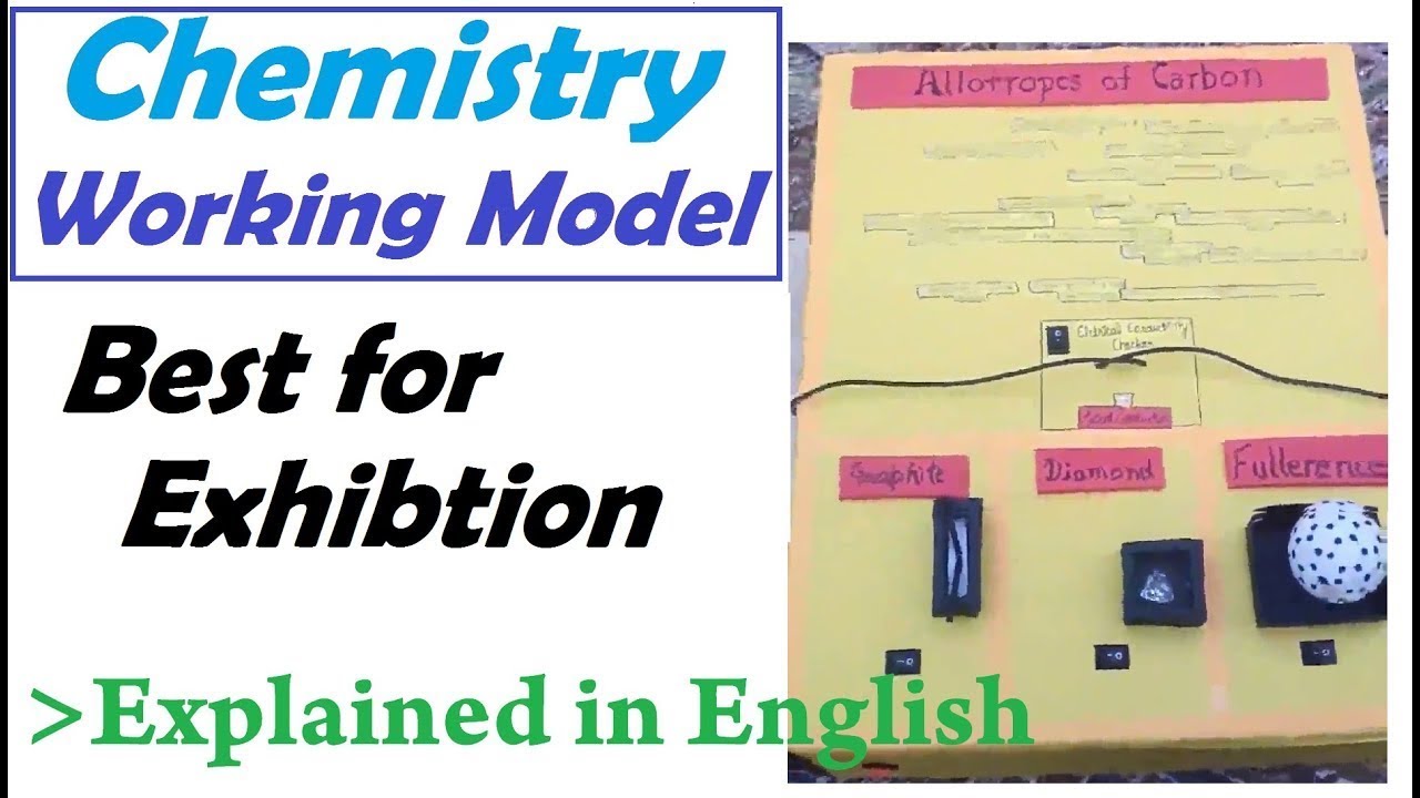 Chemistry working model - easy and cheap in less time - Explained in ...